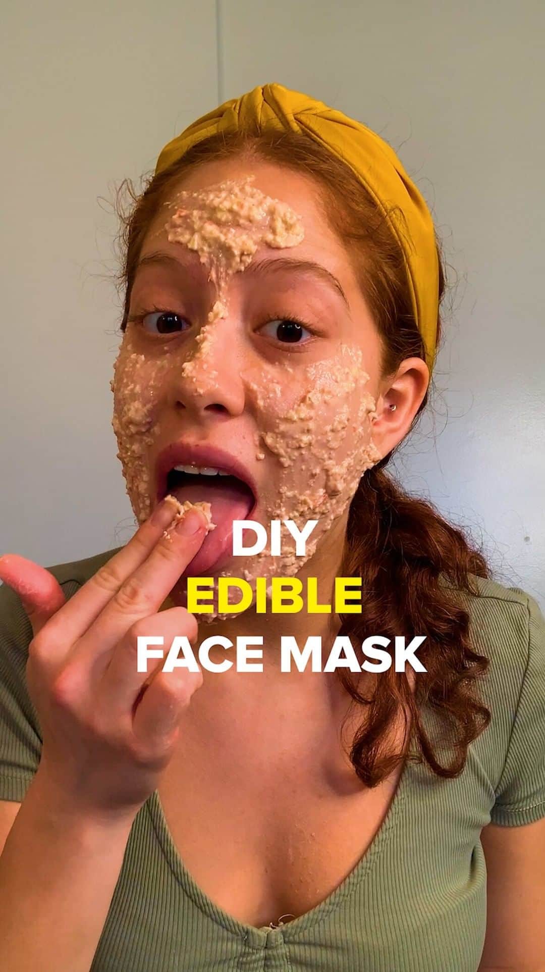 BuzzFeedさんのインスタグラム動画 - (BuzzFeedInstagram)「You ate WHAT?! This DIY face ...