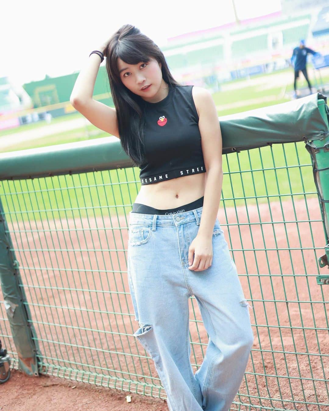 陳伊さんのインスタグラム写真 - (陳伊Instagram)「黑髮伊伊還喜歡嗎💕 Ootd/ @caco_tw ️/ @ioxvoxaoxnox」5月22日 12時58分 - bobeyiyi