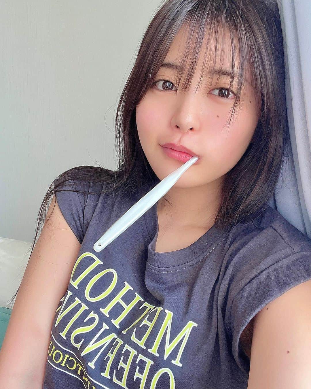 竹内花さんのインスタグラム写真 竹内花instagram 「なんだか最近よくわかんないお天気だね🌦️ 風邪ひいてない？大丈夫？？ わたし