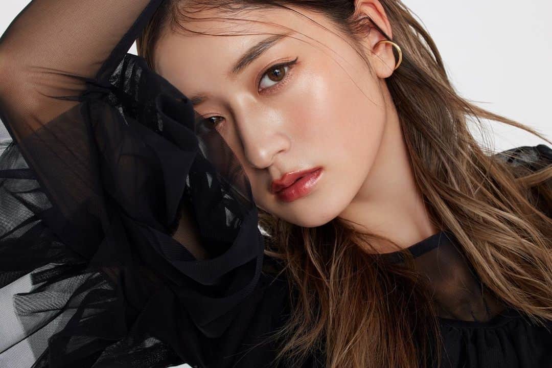 池田美優（みちょぱ）さんのインスタグラム写真 - (池田美優（みちょぱ）Instagram)「． MAQUIA 7月号🖤 噂の河北メイクでばちばちに盛れてます💄」5月24日 19時27分 ...