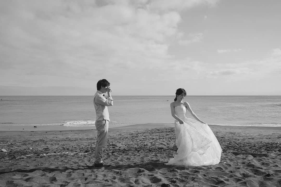 スタジオアクア新宿店さんのインスタグラム写真 - (スタジオアクア新宿店Instagram)「. 📍Shichirigahama ヘアメイクの石山と大島のご指名ありがとうございました ️‍🔥 ...