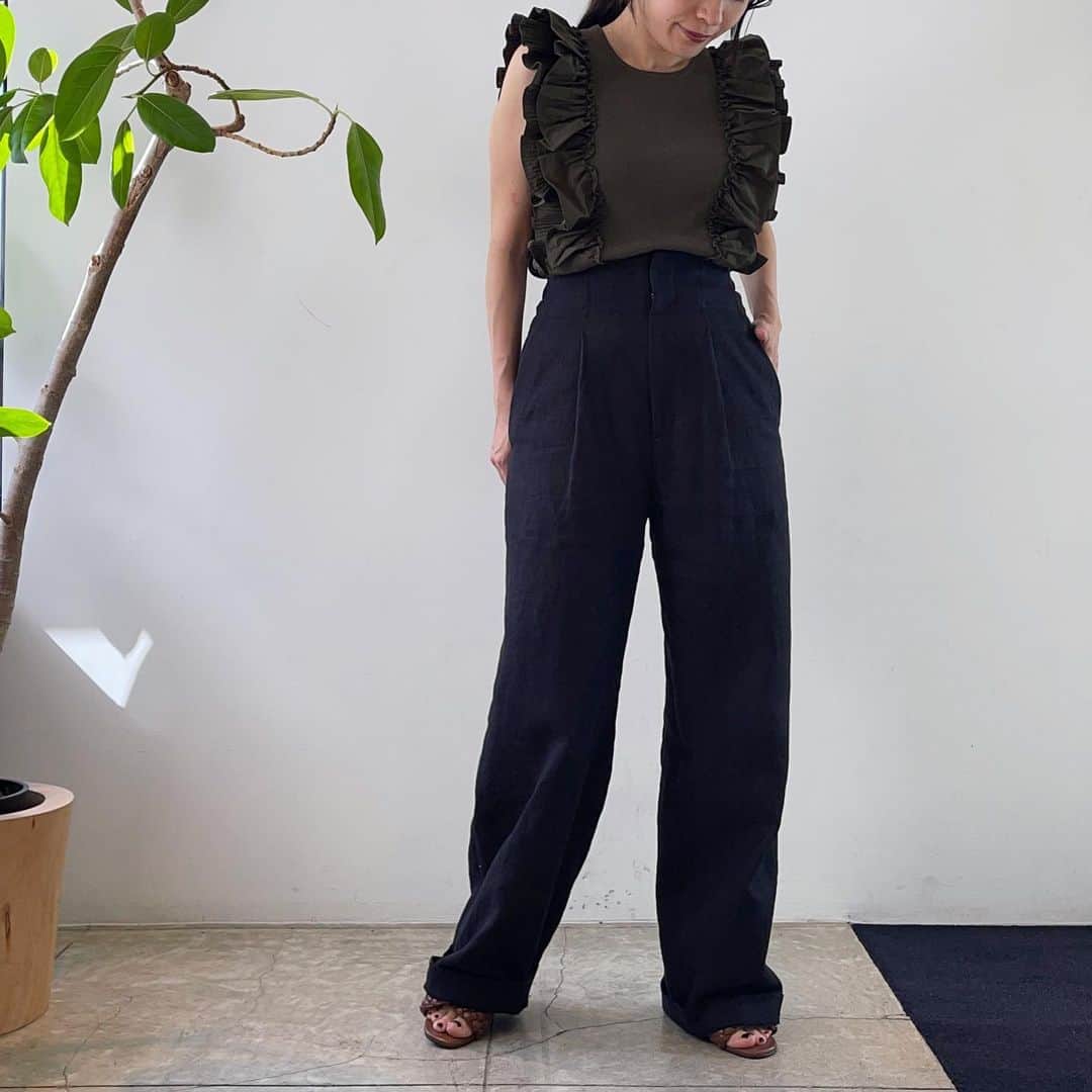 Sov青山さんのインスタグラム写真 - (Sov青山Instagram)「☑︎NEW ARRIVAL 【Sov.】 ︎ knit price:¥27,500-taxin color:カーキ ...