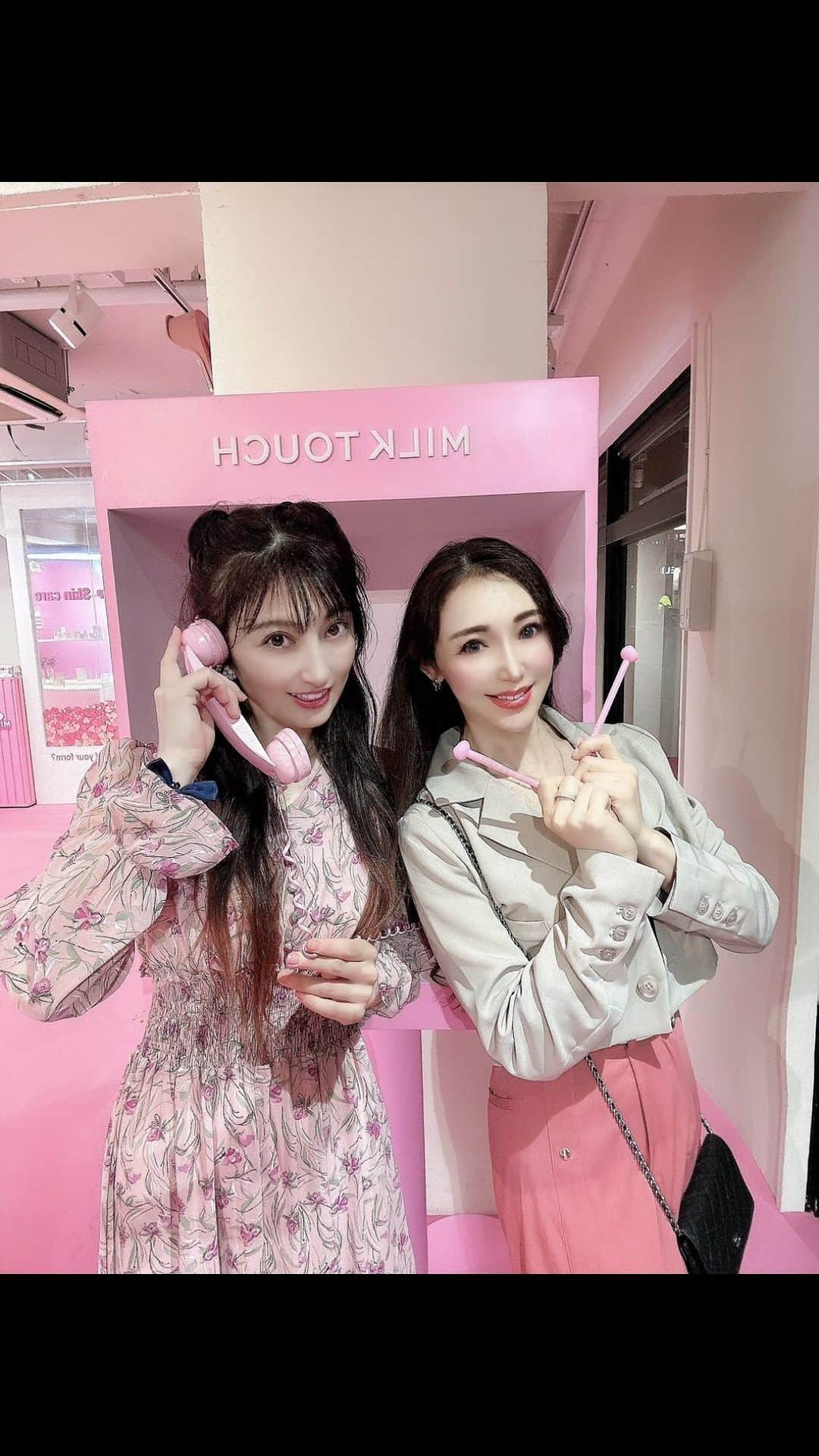 熊田曜子さんのインスタグラム動画 - (熊田曜子Instagram)「@milktouch_japan POP UP STORE💗 # ...