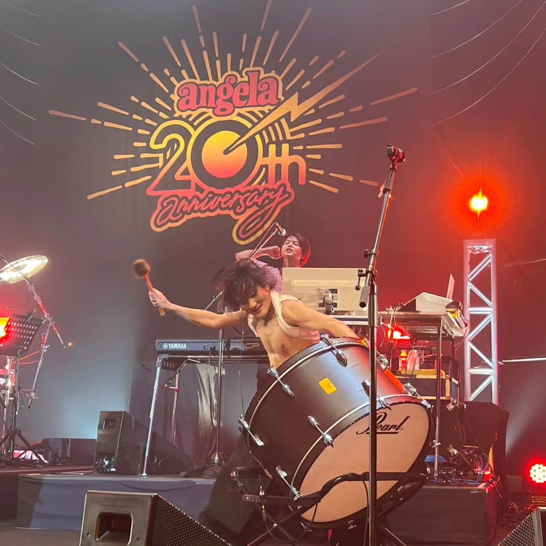 atsukoさんのインスタグラム写真 - (atsukoInstagram)「angela 20th Anniversary岡山凱旋☆西大寺 ...