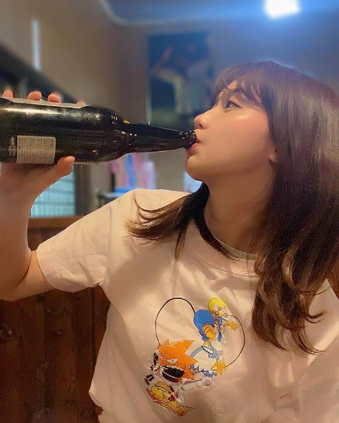 相原美咲さんのインスタグラム写真 - (相原美咲Instagram)「ボーボボTシャツ☺️ おやすみ〜」5月25日 22時51分 ...