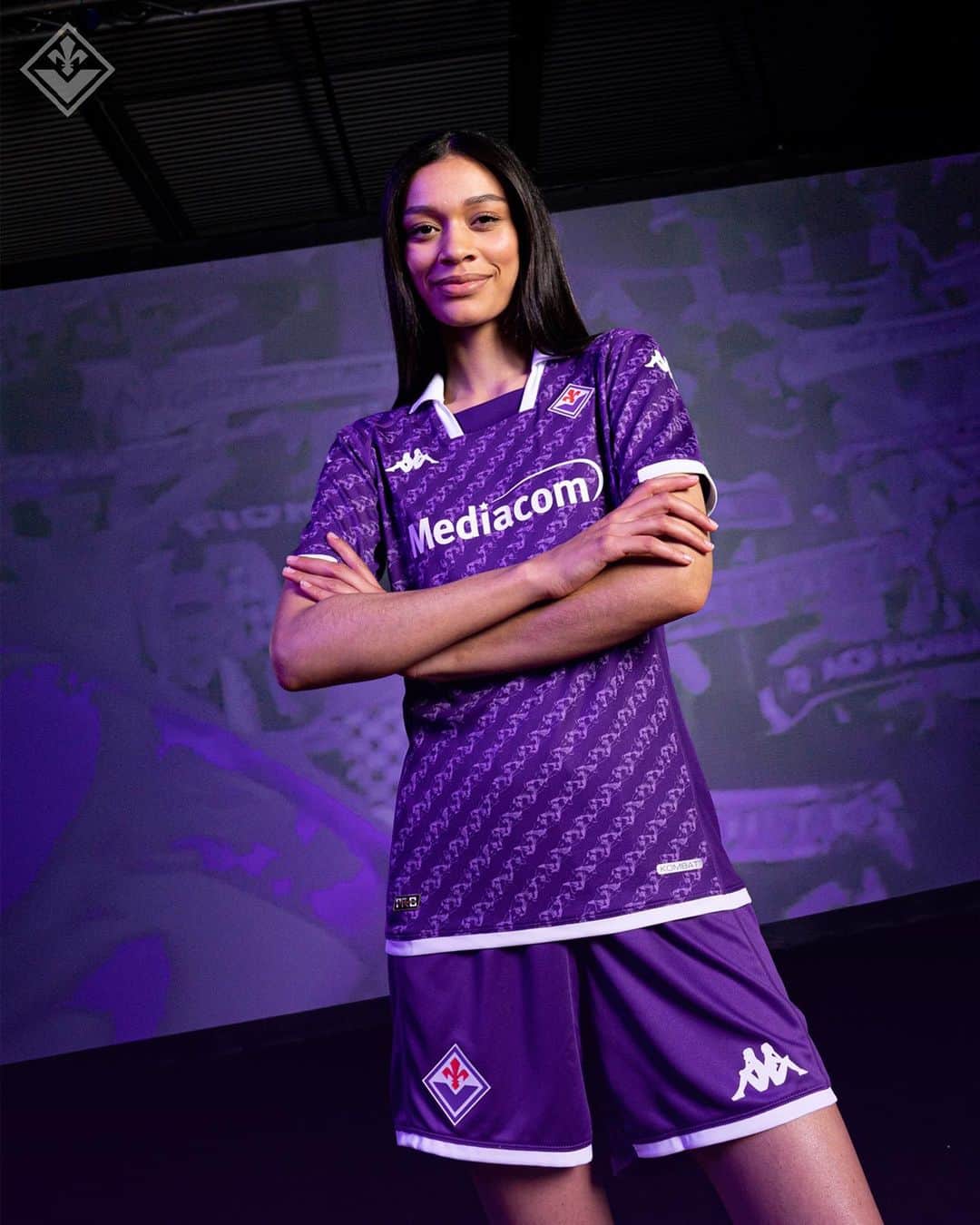 Acfフィオレンティーナさんのインスタグラム写真 Acfフィオレンティーナinstagram 「📸💜⚜️ Kappa Sport