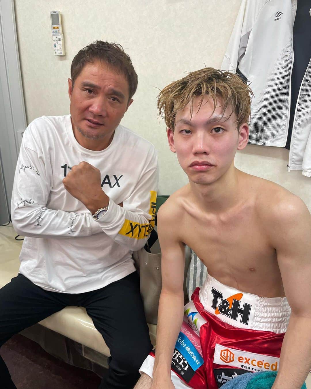 竹原慎二さんのインスタグラム写真 竹原慎二instagram 「新人王戦 2回戦 ドローでした😢 ボクシング 永瀬大揮」5月26日