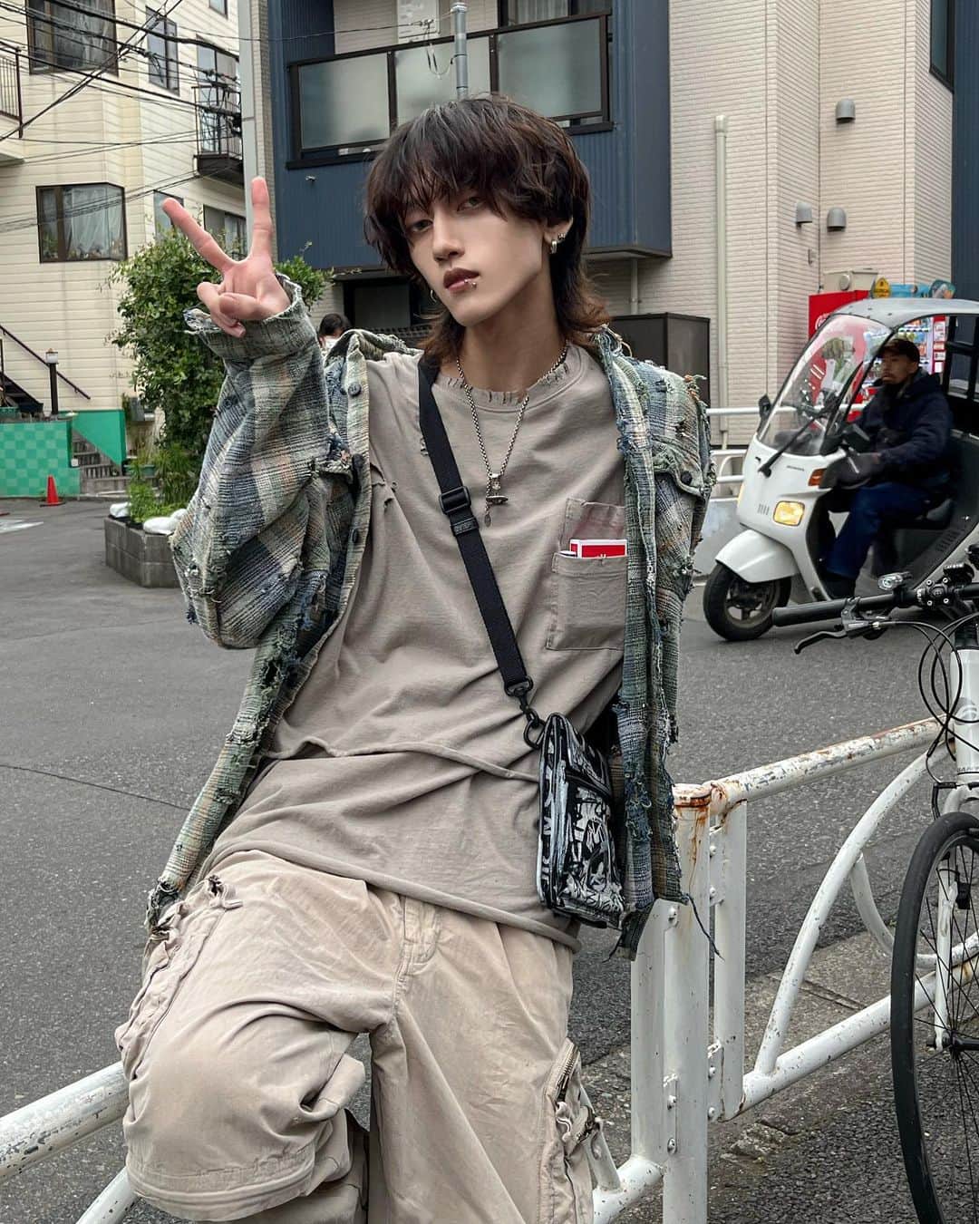 Takumaさんのインスタグラム写真 - (TakumaInstagram)「普段あまりしない服装」5月26日 20時47分 - _ciel_0