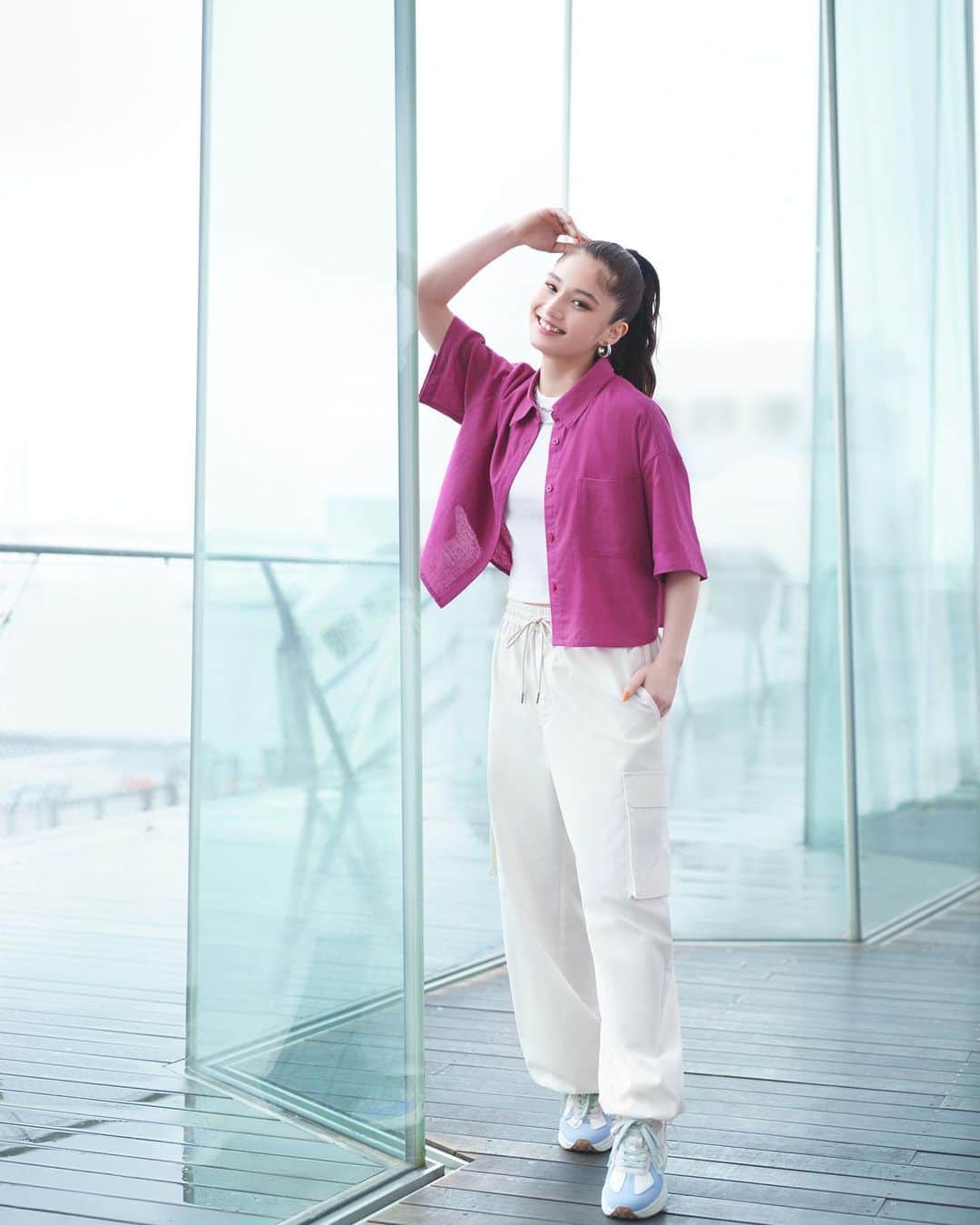 Takiさんのインスタグラム写真 - (TakiInstagram)「GU × FAKY collaboration!! 💙💛 6/11(日 ...