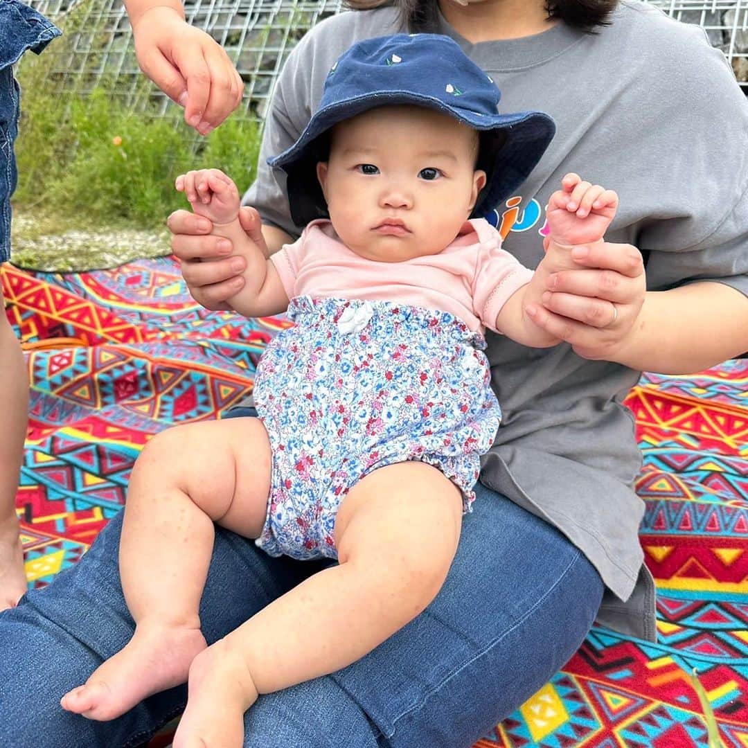 村方乃々佳さんのインスタグラム写真 - (村方乃々佳Instagram)「田んぼで田植え田植え🌾 #村方乃々佳 #ののちゃん #ののかちゃん ...