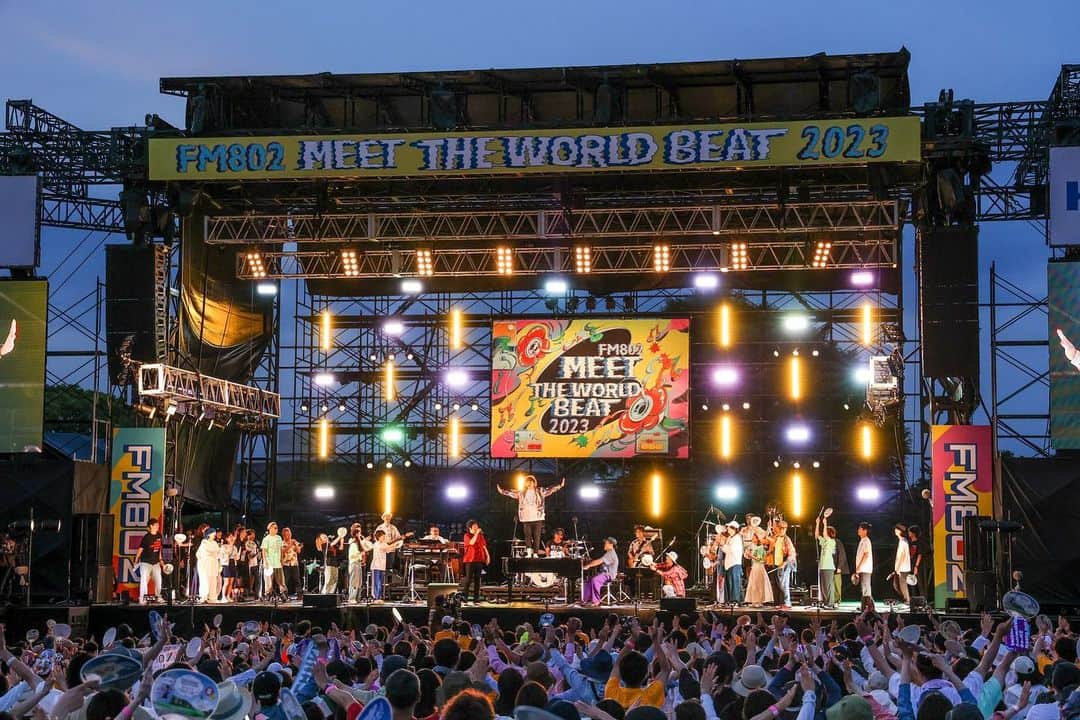 FM802さんのインスタグラム写真 - (FM802Instagram)「🌈#FM802 MEET THE WORLD BEAT 2023🌈 ...