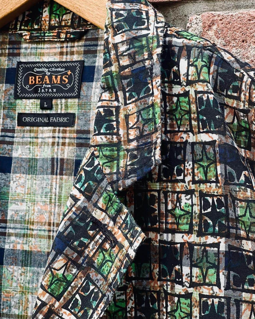BEAMS+さんのインスタグラム写真 - (BEAMS+Instagram)「・ BEAMS PLUS RECOMMEND. "Madras Check Block Print Cuff ...