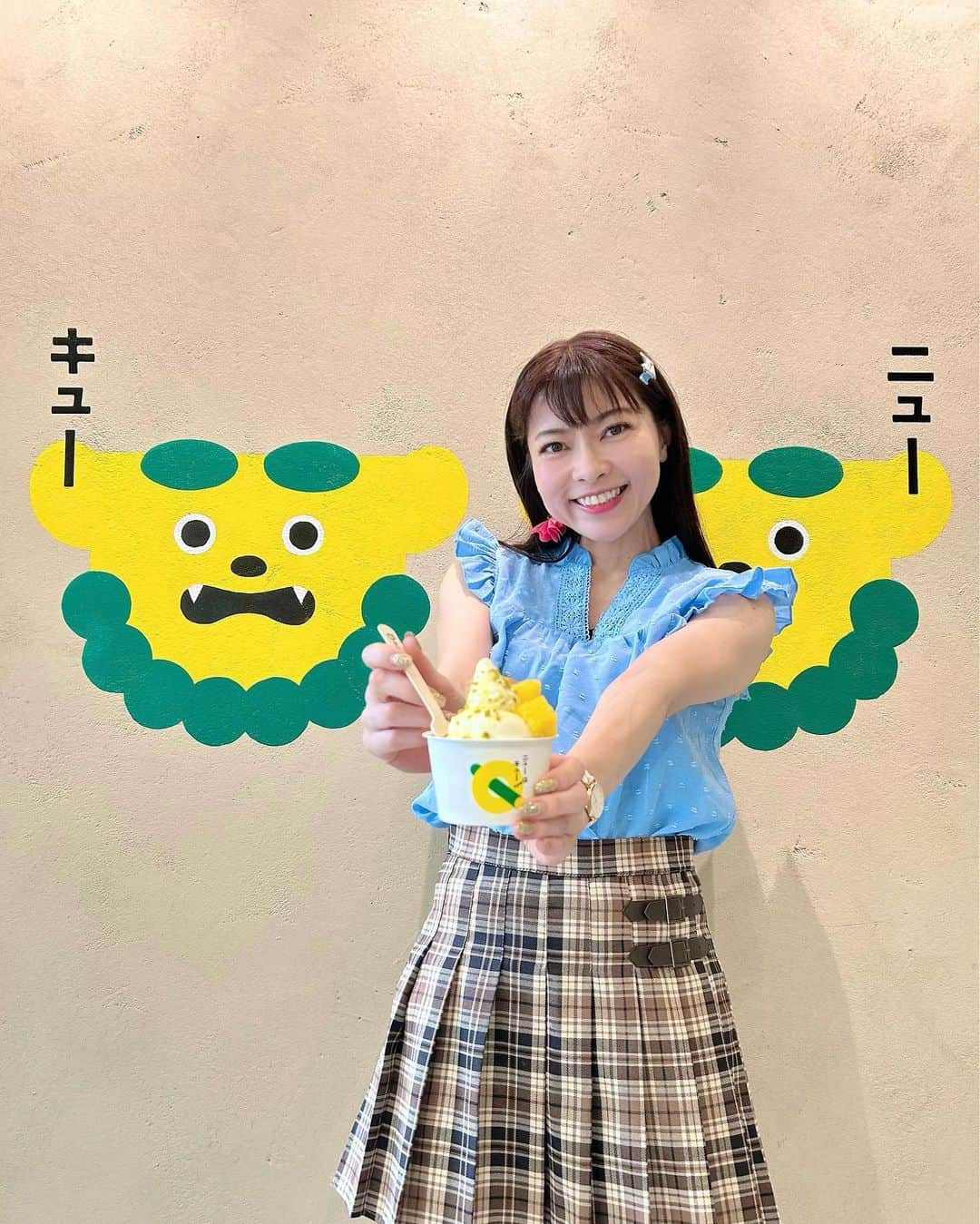 DJ MIYAさんのインスタグラム写真 - (DJ MIYAInstagram)「みんな那覇に来てるよ💖沖縄からハイターイ🏝️ 国際通りの ...