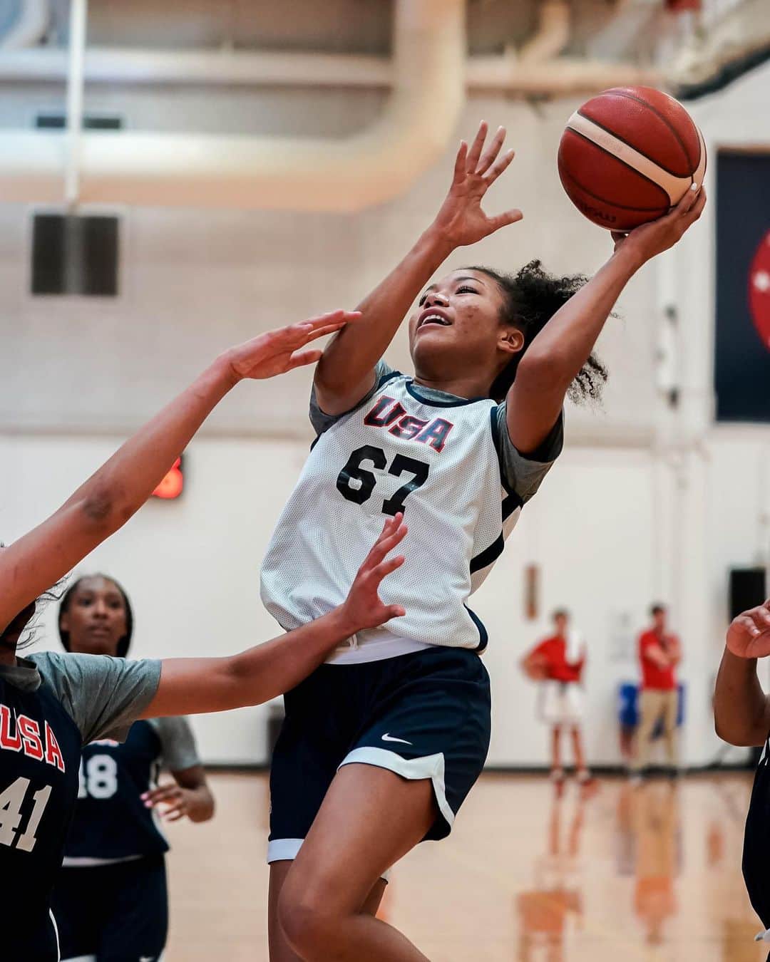 USA Basketballさんのインスタグラム写真 - (USA BasketballInstagram)「Striving for ...