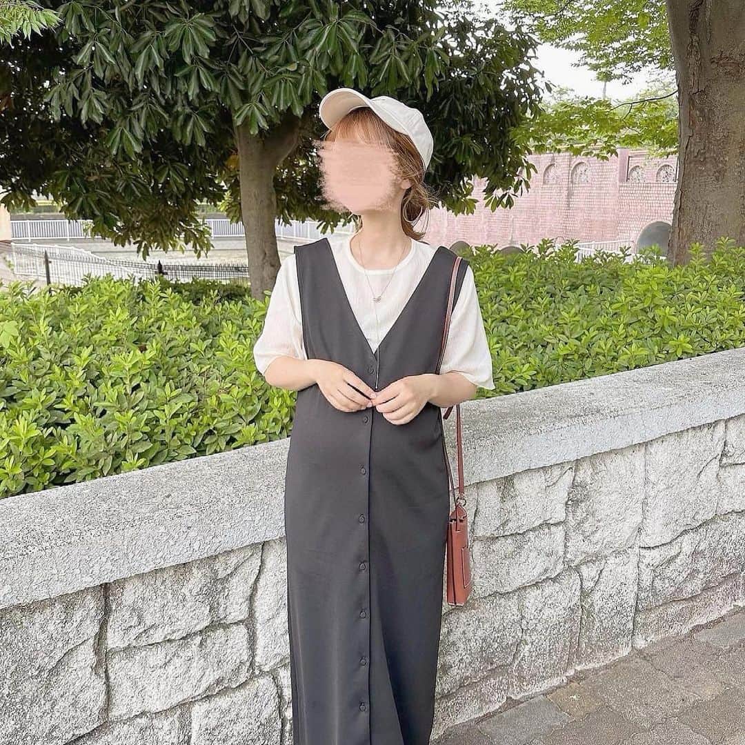 chocoさんのインスタグラム写真 - (chocoInstagram)「** ㅤㅤㅤㅤㅤㅤㅤㅤㅤㅤㅤㅤㅤ #ootd ㅤㅤㅤㅤㅤㅤㅤㅤㅤㅤㅤㅤㅤ モノトーンコーデ♡ ...