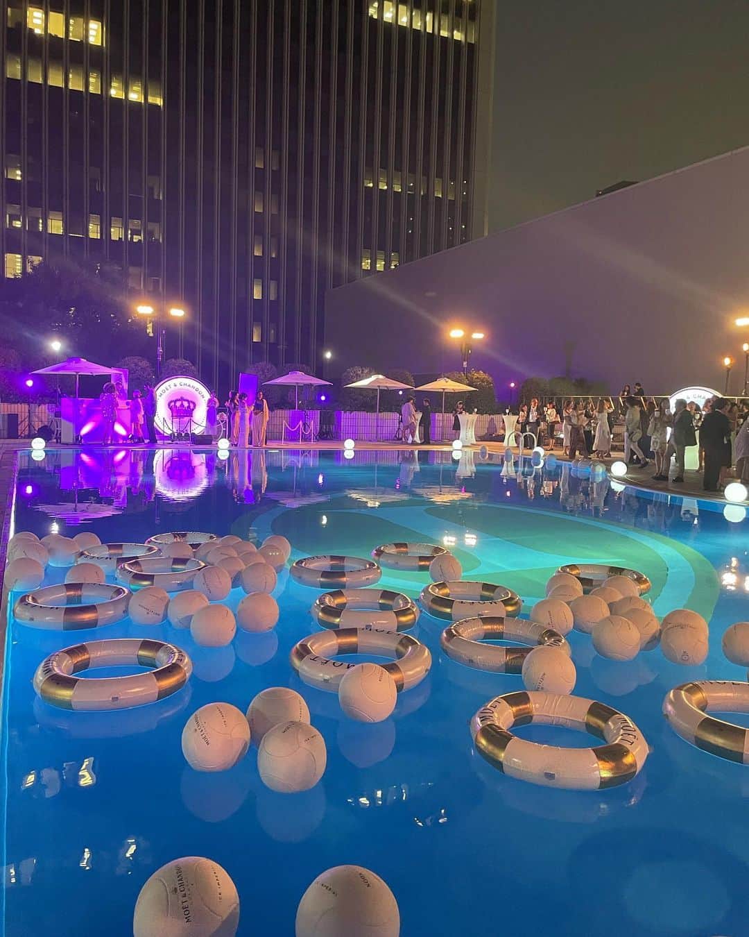 佐野友妃子さんのインスタグラム写真 - (佐野友妃子Instagram)「Summer Beach Club with Moët ...