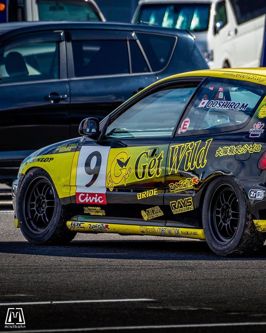 mistbahnさんのインスタグラム写真 - (mistbahnInstagram)「_ GET WILD RACING Honda EG6 CIVIC SiR _ 🚗 ...