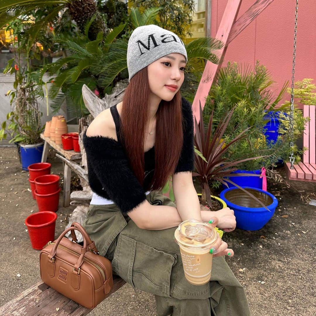 中町綾さんのインスタグラム写真 - (中町綾Instagram)「最近カフェラテ飲めるようになりました🫥」6月24日 20時11分 ...