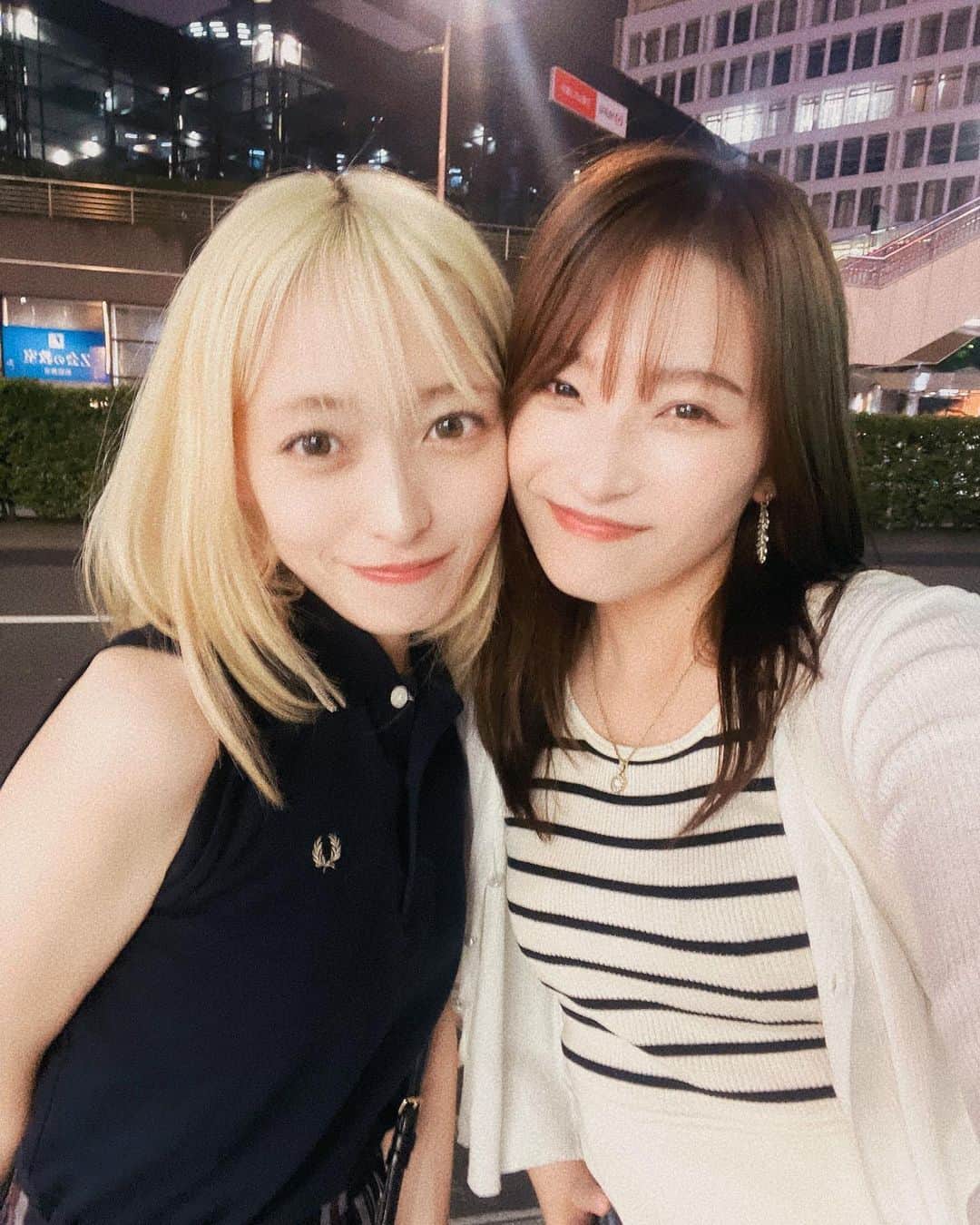 二瓶有加さんのインスタグラム写真 二瓶有加instagram 「 🌙 ワイの友達、ななせにたくさん写真撮ってもろた😎🫶 2人で