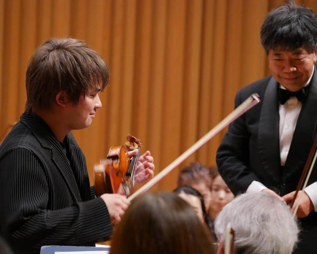 三浦文彰（ヴァイオリニスト）さんのインスタグラム写真 - (三浦文彰（ヴァイオリニスト）Instagram)「Thanks to ...