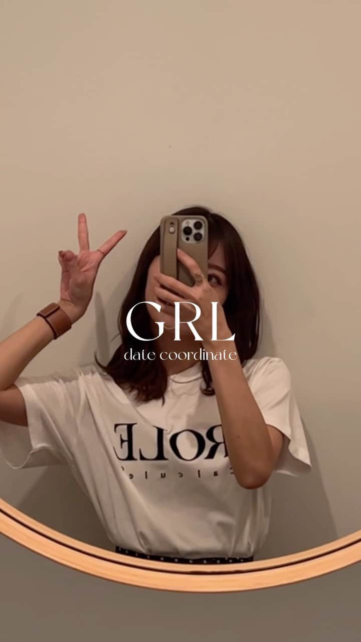 吉次玲奈さんのインスタグラム動画 - (吉次玲奈Instagram)「🏷先日のコーデ all: @grl_official ⁡ 着用アイテムはコメントに記載しています🍸 ⁡ 💁🏻‍♀ ...