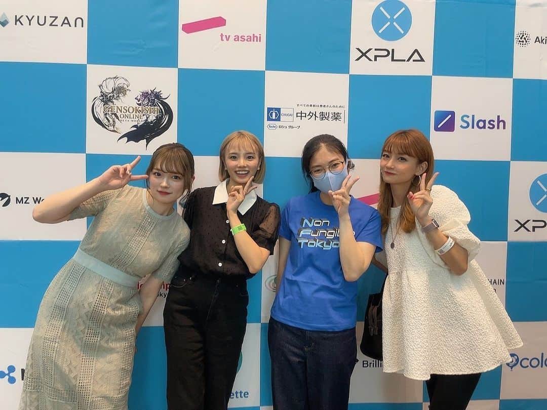 橋本紗奈さんのインスタグラム写真 - (橋本紗奈Instagram)「6月22日に国際フォーラムで行われた Non Fungible ...