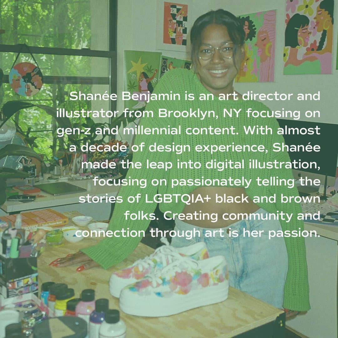 Kedsさんのインスタグラム写真 - (KedsInstagram)「Shanée (she/her) is an art director ...