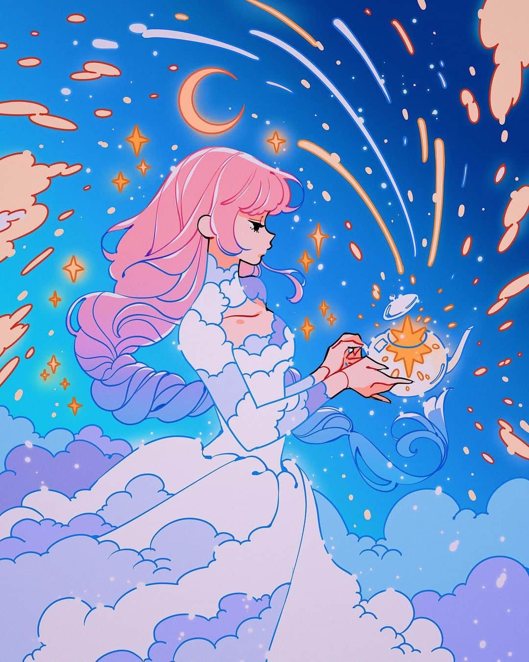 meyocoさんのインスタグラム写真 - (meyocoInstagram)「star tea 🌟」6月27日 2時43分 - meyoco