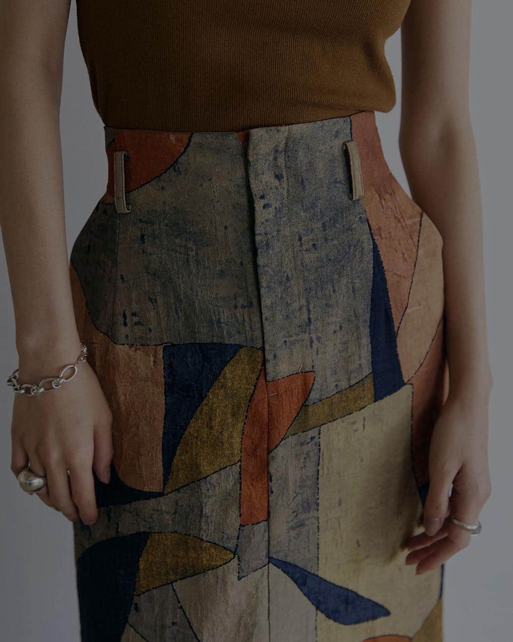 Ameri vintageさんのインスタグラム写真 - (Ameri vintageInstagram)「6.6(Tue)12:00 MEDI MURAL I LINE SKIRT will ...