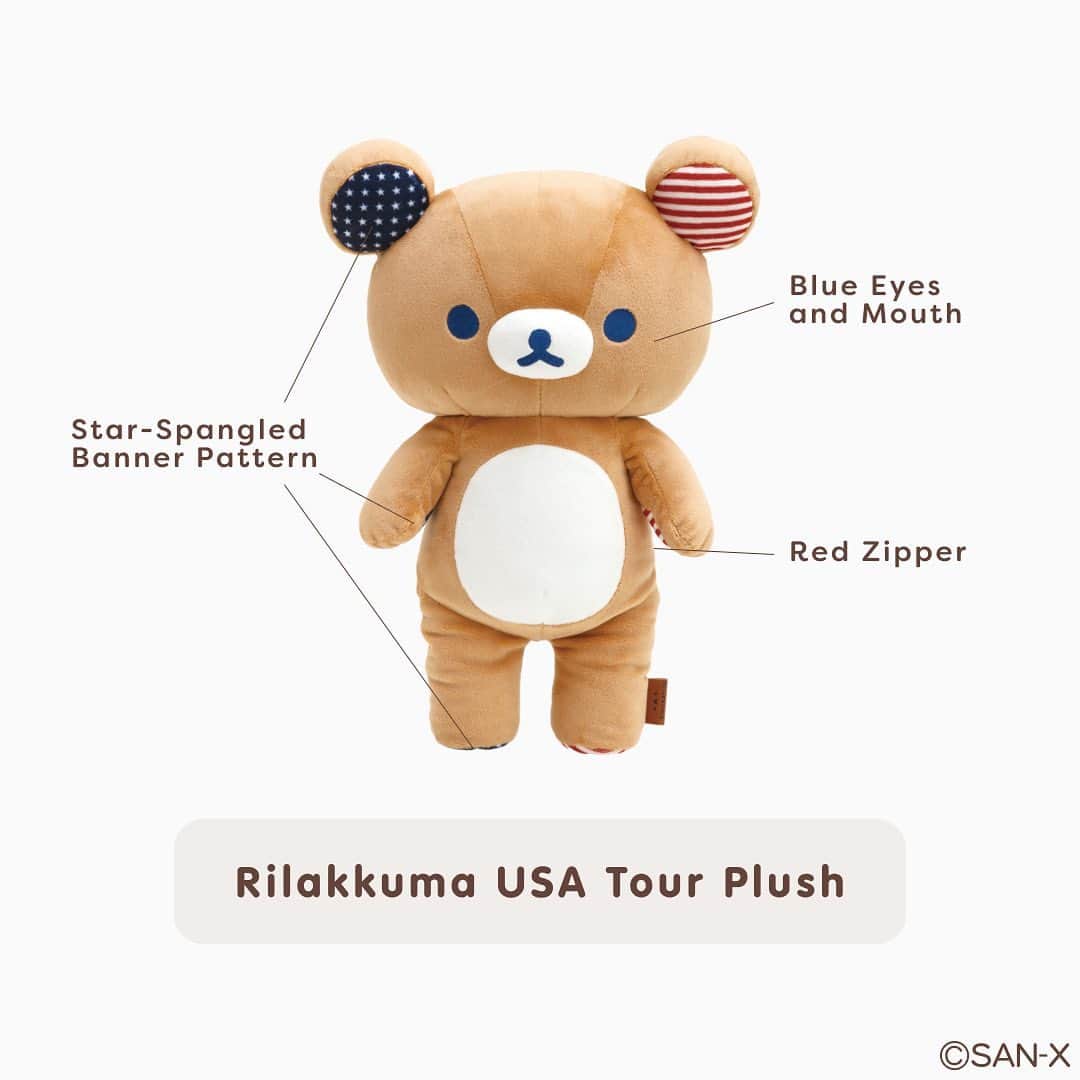 Rilakkuma US（リラックマ）さんのインスタグラム写真 - (Rilakkuma US（リラックマ）Instagram)「Introducing the USA Tour ...