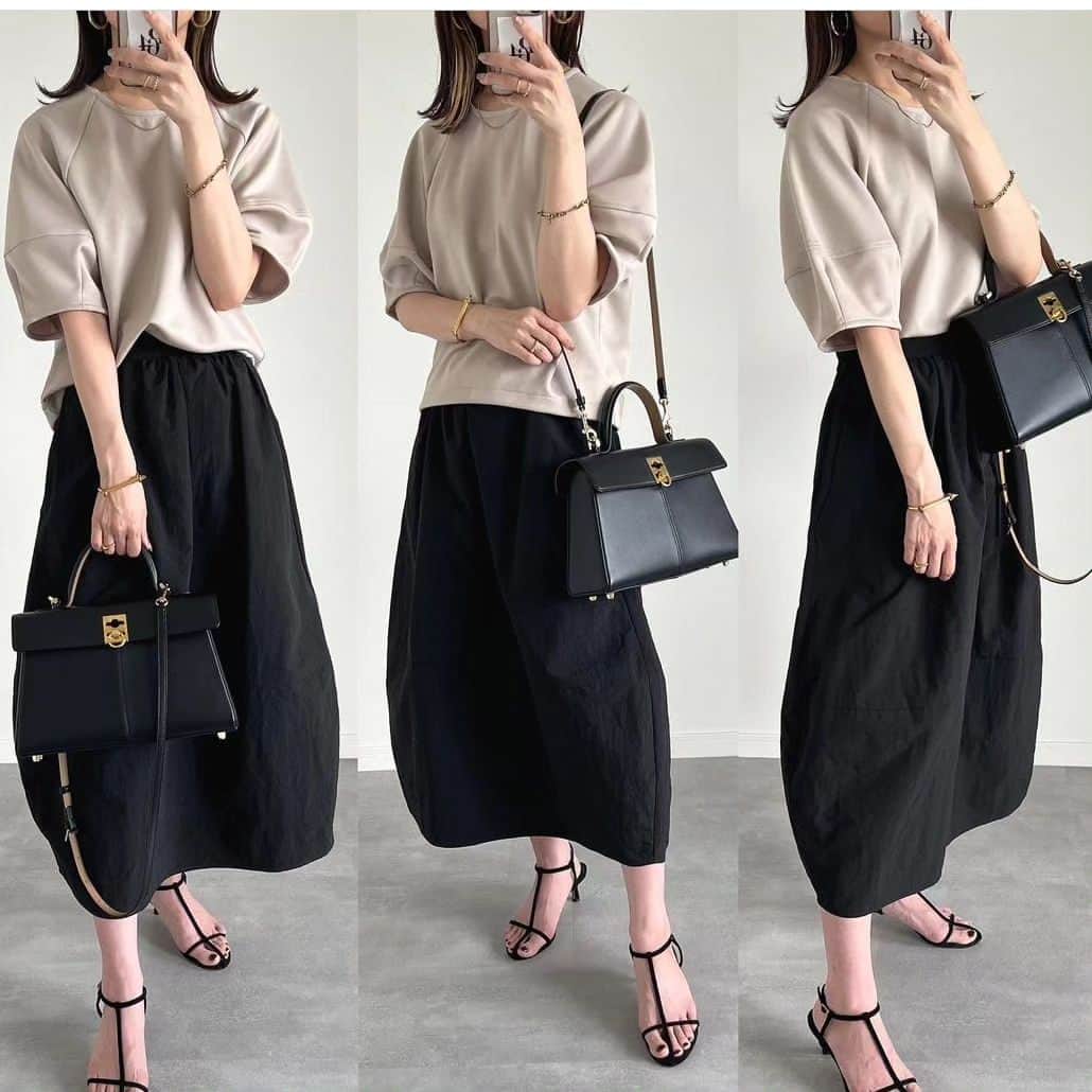 4meee!さんのインスタグラム写真 - (4meee!Instagram)「【華奢見えするならパフスリなアイテムが欠かせない🤍】 夏まであと少し！ 気になる二の腕は対策中なので パフスリを ...