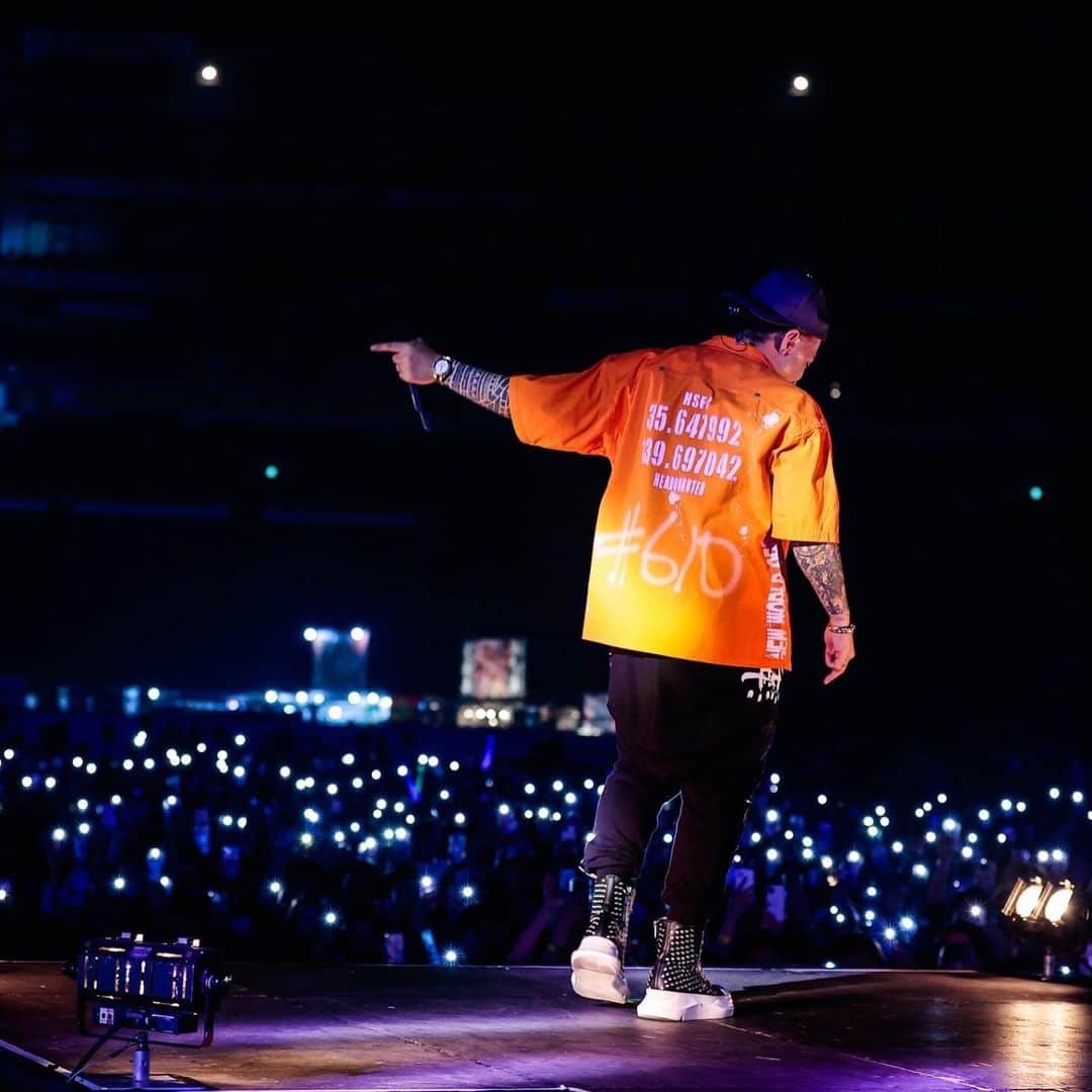 MC TYSONさんのインスタグラム写真 - (MC TYSONInstagram)「LIVEブチかました 🏽😎🔥Thank you ...