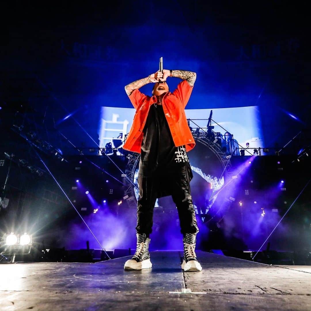 MC TYSONさんのインスタグラム写真 - (MC TYSONInstagram)「LIVEブチかました 🏽😎🔥Thank you ...