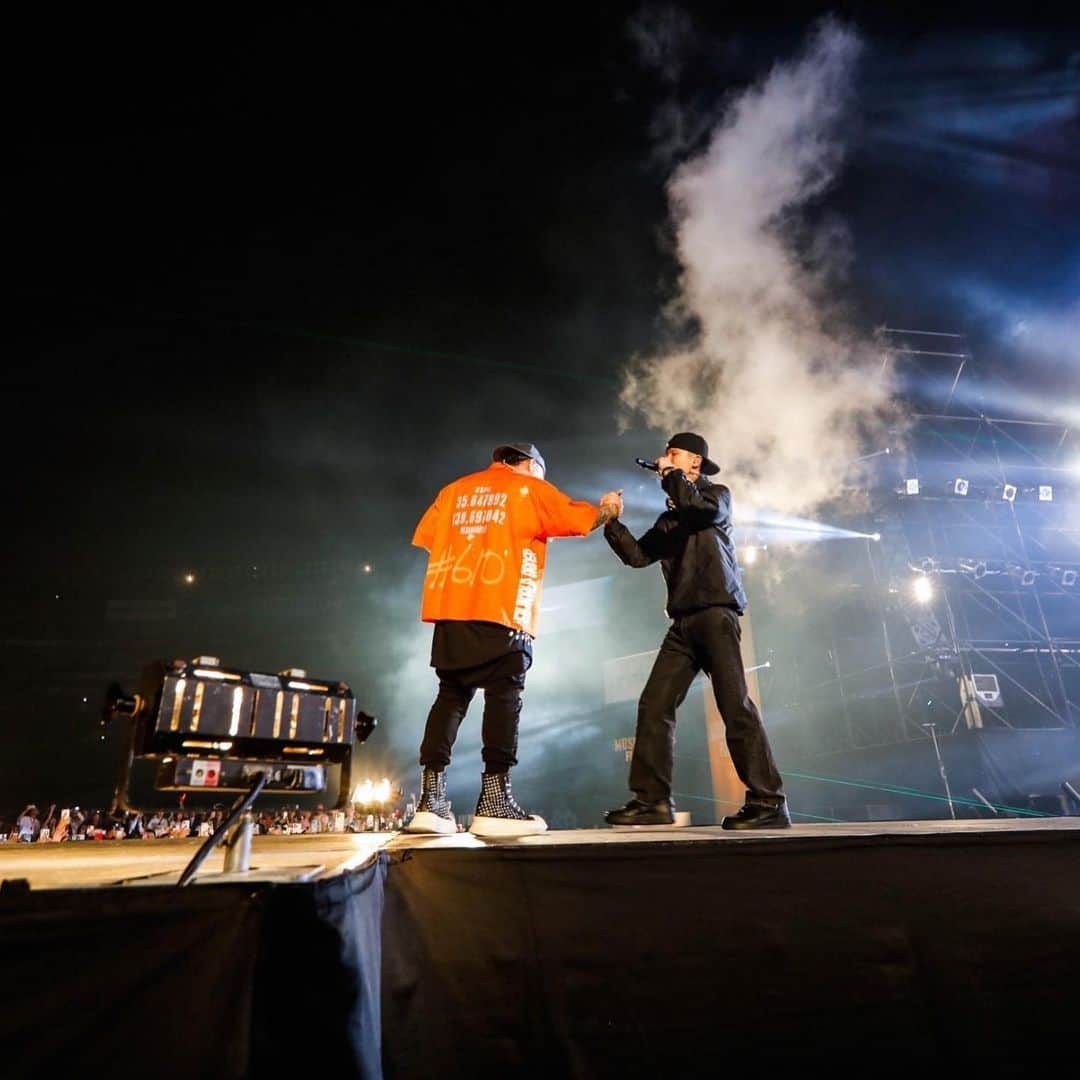 MC TYSONさんのインスタグラム写真 - (MC TYSONInstagram)「LIVEブチかました 🏽😎🔥Thank you ...