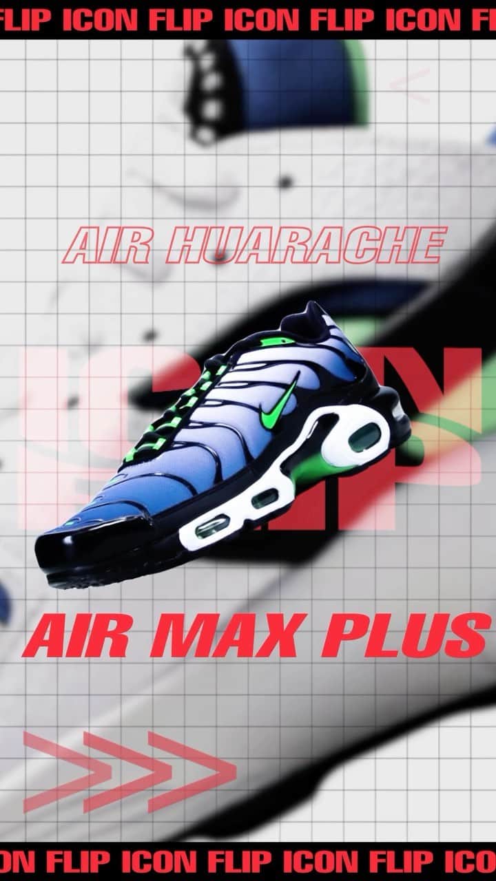 アトモスさんのインスタグラム動画 - (アトモスInstagram)「. NIKE ICON FLIP COLLECTION 歴史を彩る6つの ...