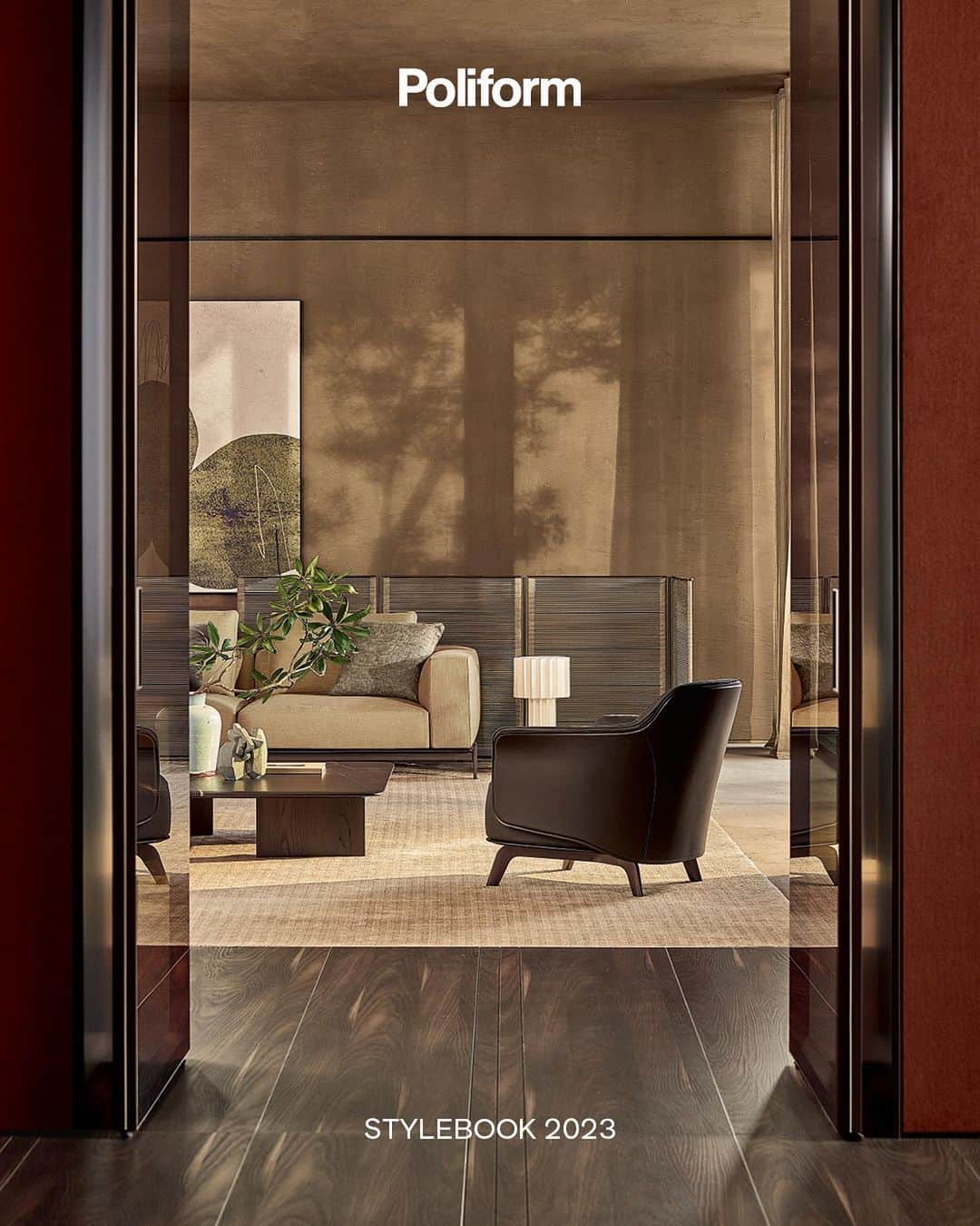 Poliform|Varennaさんのインスタグラム写真 - (Poliform|VarennaInstagram)「An intimate and cosy living room ...