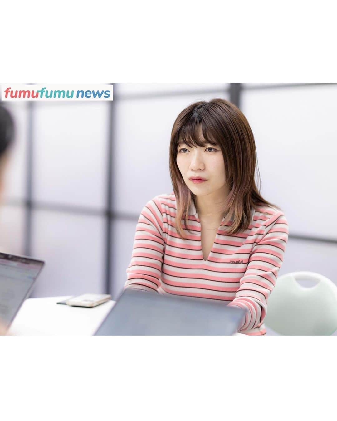 ぱいぱいでか美さんのインスタグラム写真 - (ぱいぱいでか美Instagram)「fumufumu newsさん別カット🛝 撮影：矢島泰輔さん . 昨日、一昨日と前後編で公開された ...