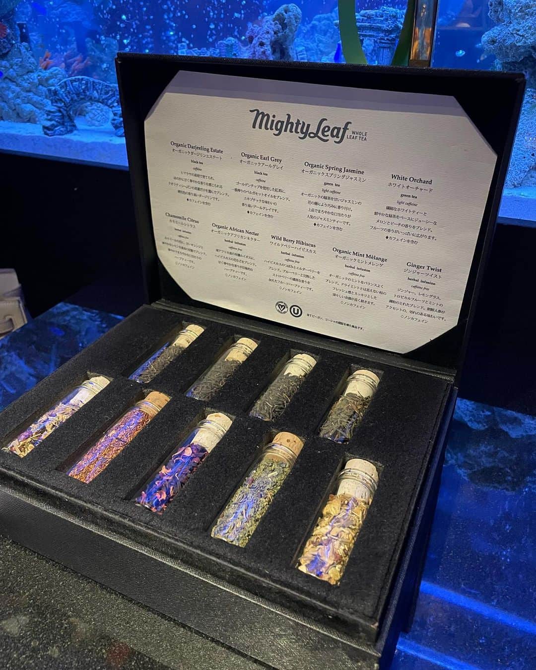 桃里れあさんのインスタグラム写真 - (桃里れあInstagram)「新宿にあるアクアリウムダイニング @aquarium_jemare で ...