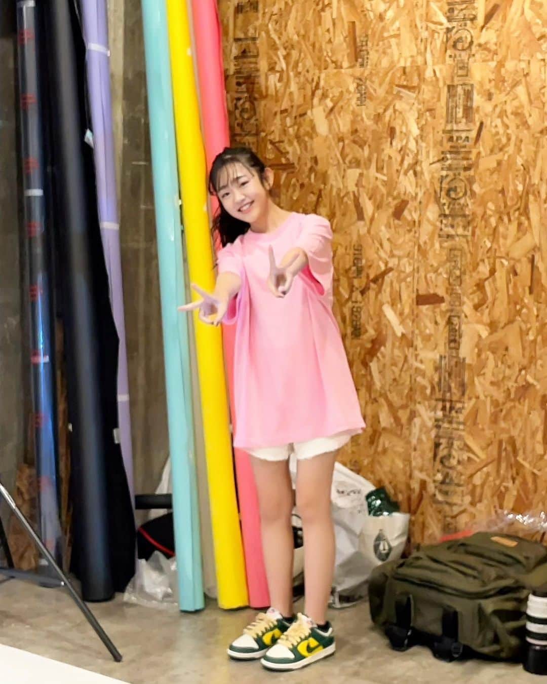 さやりささんのインスタグラム写真 - (さやりさInstagram)「2023/06/08 さやりさチャンネル× KANGOL REWARD \撮影当日の写真だよ／ 1枚目2枚目はプレゼント用 ...