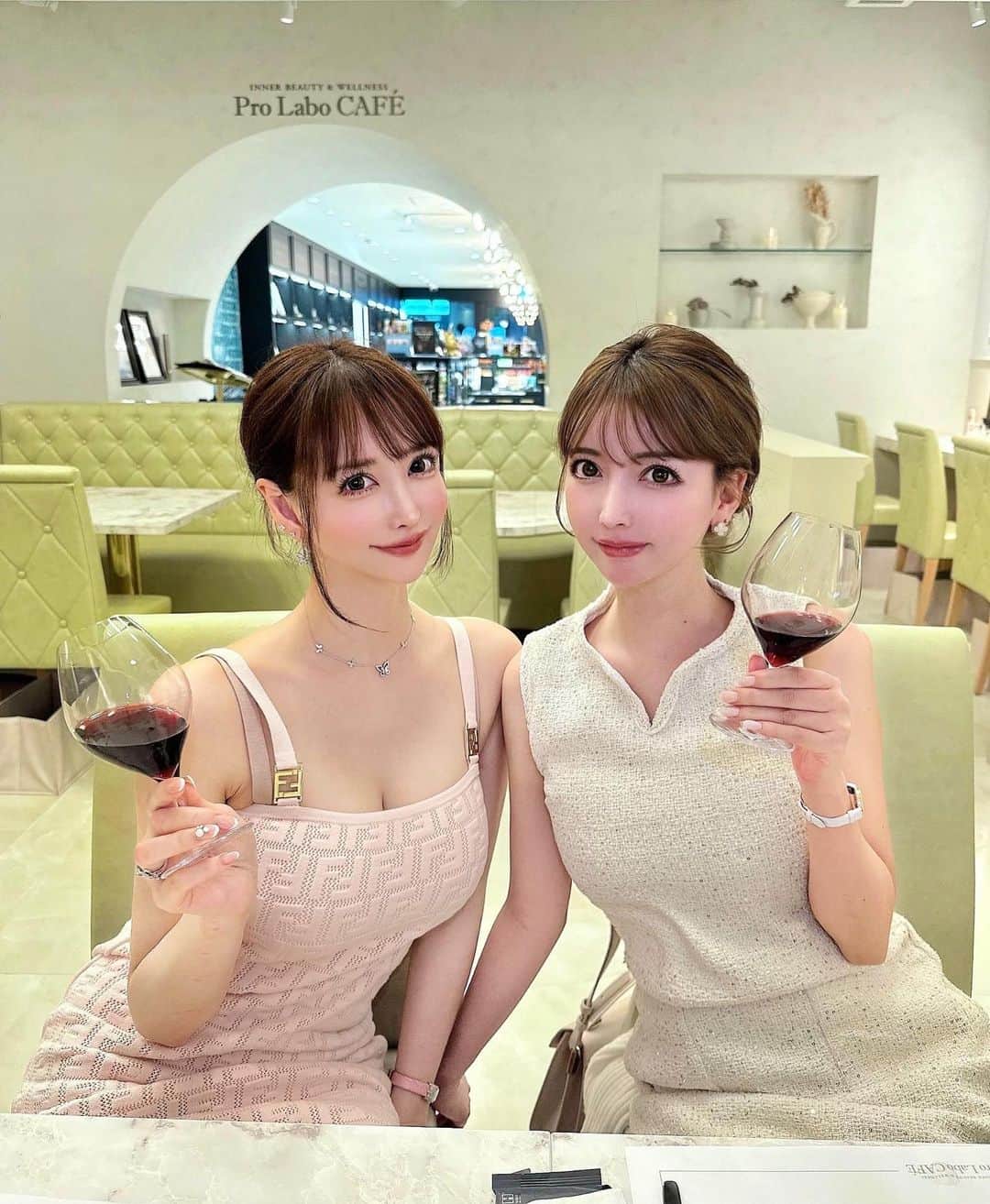 蘭子さんのインスタグラム写真 - (蘭子Instagram)「📍Prolabo Cafe Shinjuku . インナービューティーに意識をしたカフェの、女子会コースをいただきました💓🍽️ ...