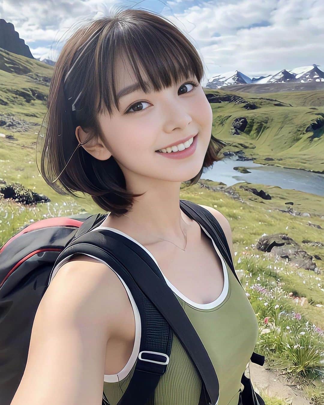 おおきなおともだち【ai美女】さんのインスタグラム写真 おおきなおともだち【ai美女】instagram 「私たちしかいないみたいだね