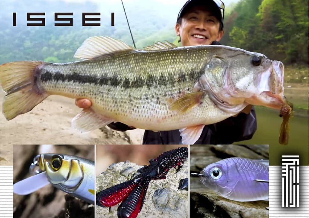 LureNews.TVさんのインスタグラム写真 - (LureNews.TVInstagram)「オカッパリ最新バス釣りルアーの使い方【赤松健×イッセイ新作3種】 #赤松健 #村上晴彦 ...