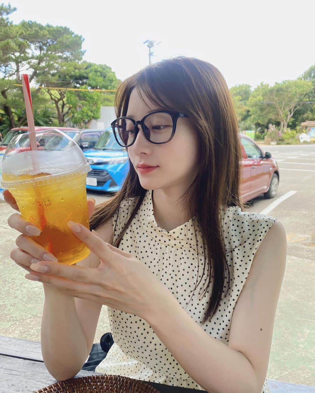 renさんのインスタグラム写真 - (renInstagram)「・ ・ #れんの服 展示会でオーダーしてたワンピを やっと着れました🧁☁️💛 @naturalbeautybasic ...