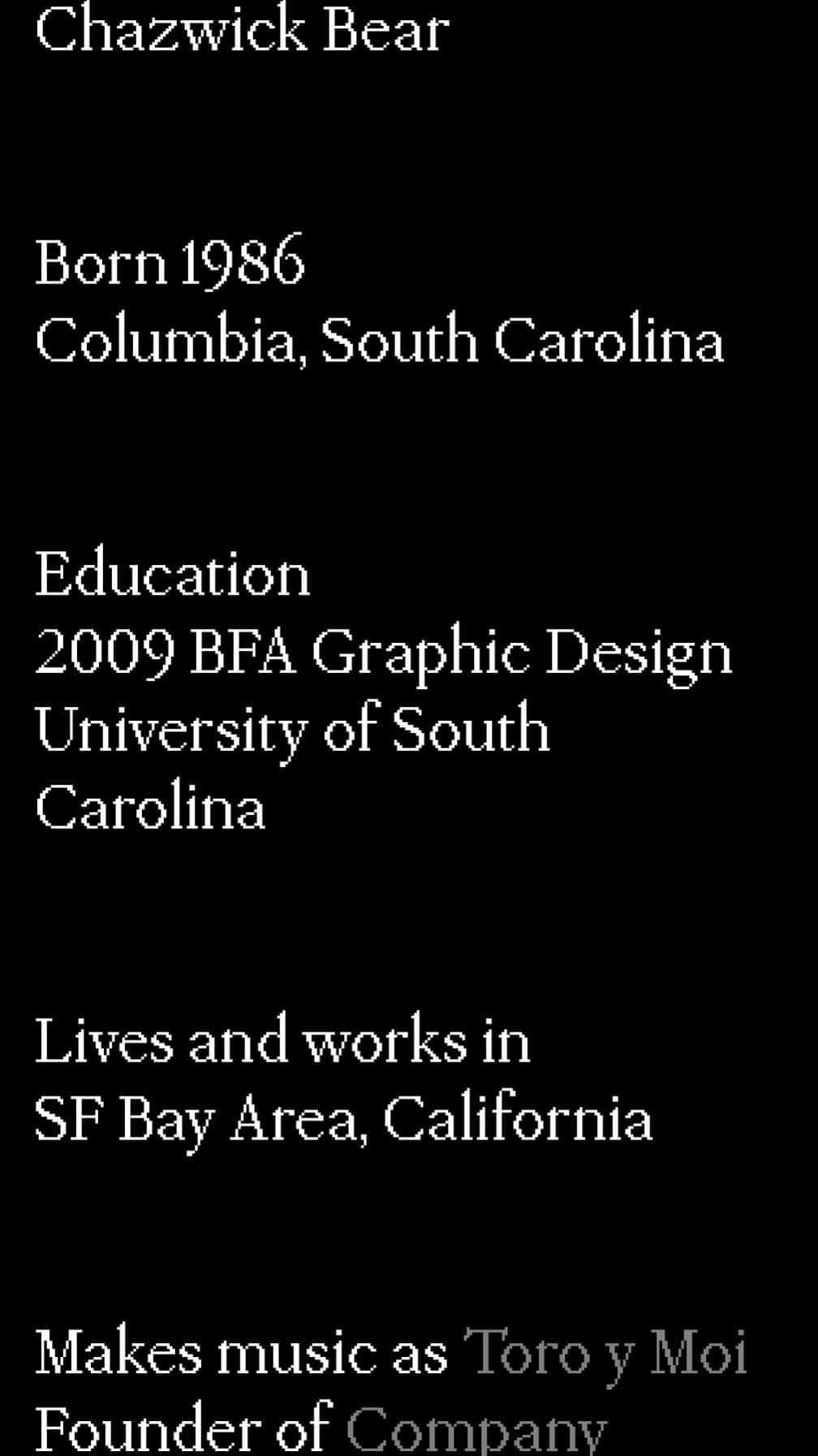 トロ・イ・モアさんのインスタグラム - (トロ・イ・モア@chaz.wick)