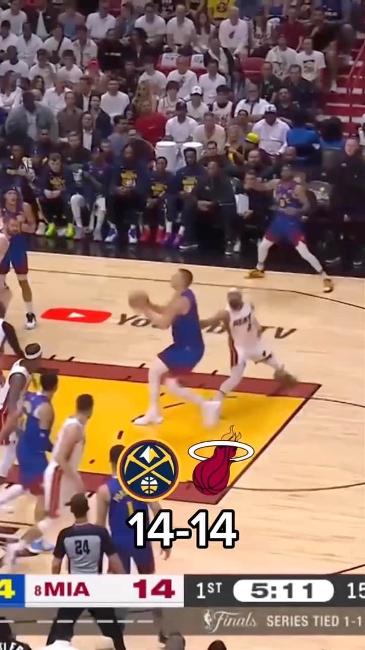 NBAさんのインスタグラム動画 - (NBAInstagram)「Denver’s Dynamic Duo led the Nuggets to a Game 3 win on the ...