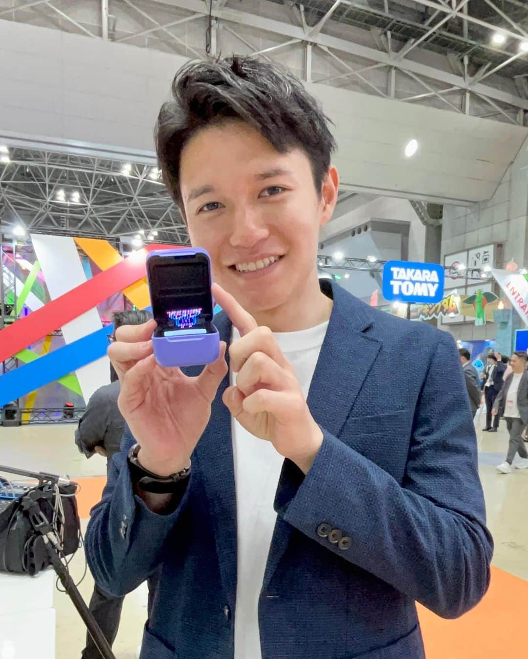 TBS「Nスタ」さんのインスタグラム写真 - (TBS「Nスタ」Instagram)「きょうのすたすた中継は… 東京ビッグサイトで開催中の 「東京おもちゃショー2023」の会場からお伝えしまし ...