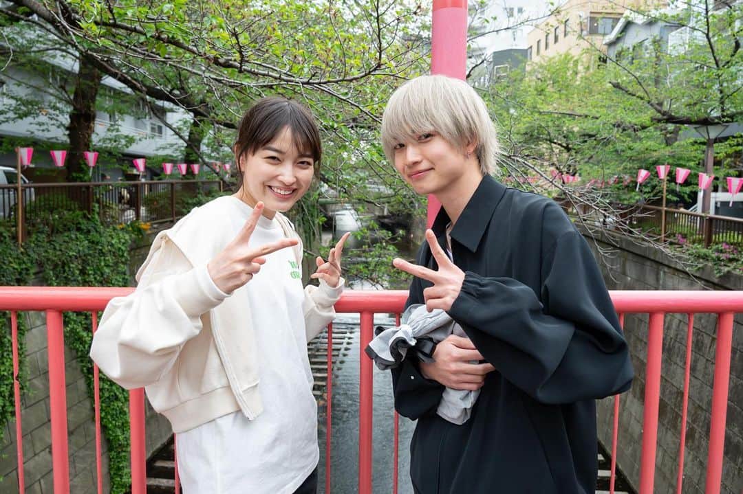 ロマンス暴風域さんのインスタグラム写真 - (ロマンス暴風域Instagram)「🎙️💙 ／ 明日、私は誰かのカノジョ Season2 TVer見逃し配信中⚡️⚡️ \ 隼斗役 #綱啓永 さん ...