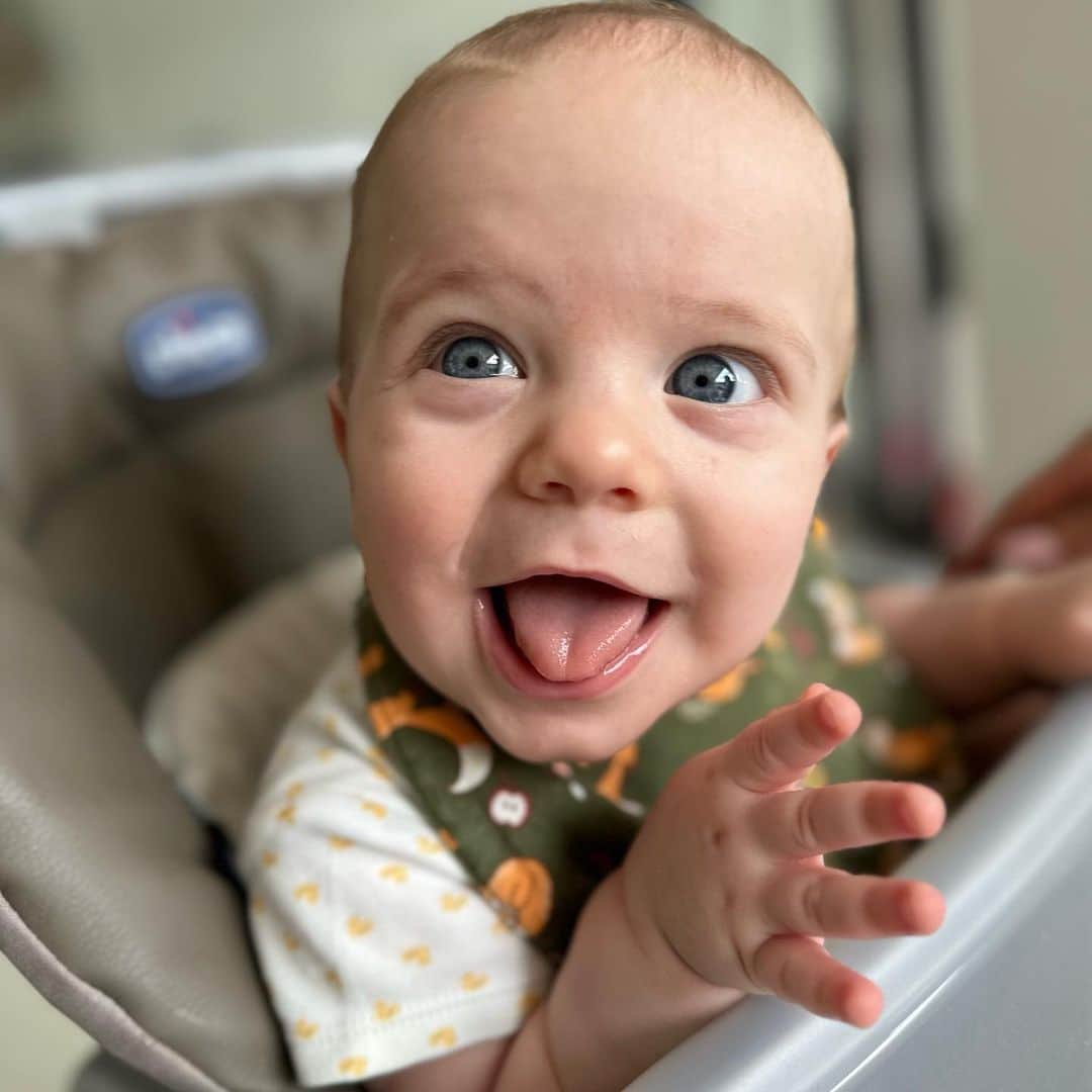 ジェシカ・メレナさんのインスタグラム写真 ジェシカ・メレナinstagram 「quando è Ora Della Pappa Ma