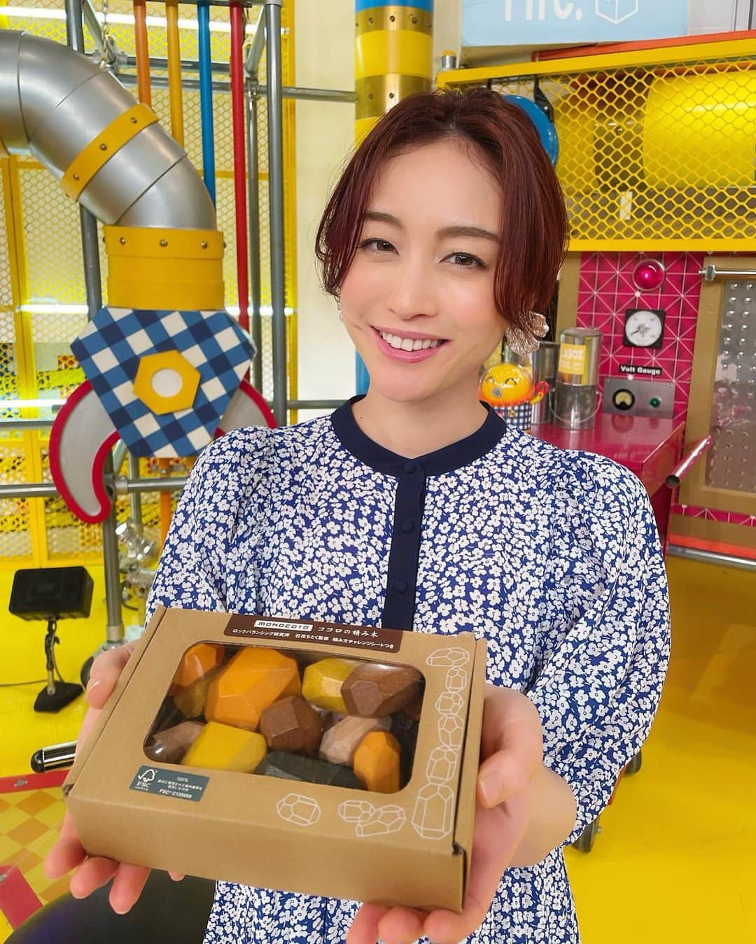 新井恵理那さんのインスタグラム写真 新井恵理那instagram 「さて何でしょな？ あす6 10あさ7 30〜『所さんお届けモノです