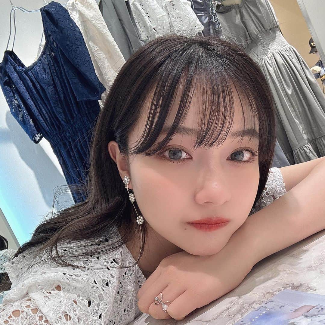 村瀬紗英さんのインスタグラム写真 - (村瀬紗英Instagram)「#dailylook ANDGEEBEE梅田エスト来店イベント🩷かけつけてくれた皆様、会えて嬉しかったです。いつも、本当に ...